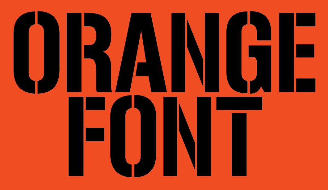 .50Cal Orange Font – AmmoCanMagnets.Com
